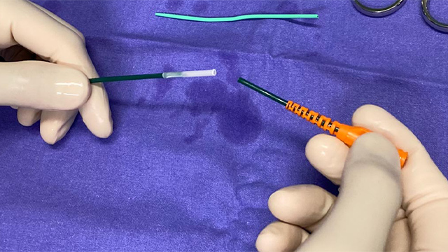 I need a shorter guiding catheter and I don’t have it in my cath-lab!