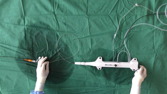 How to use a Rotablator as single operator