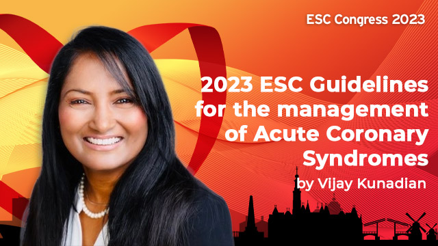 2023 ESC Guidelines for the management of acute coronary syndromes