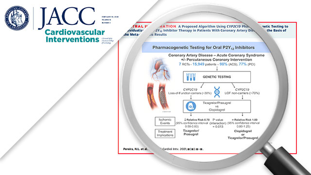 Effect of CYP2C19 genotype on ischemic outcomes during oral P2Y12 ...